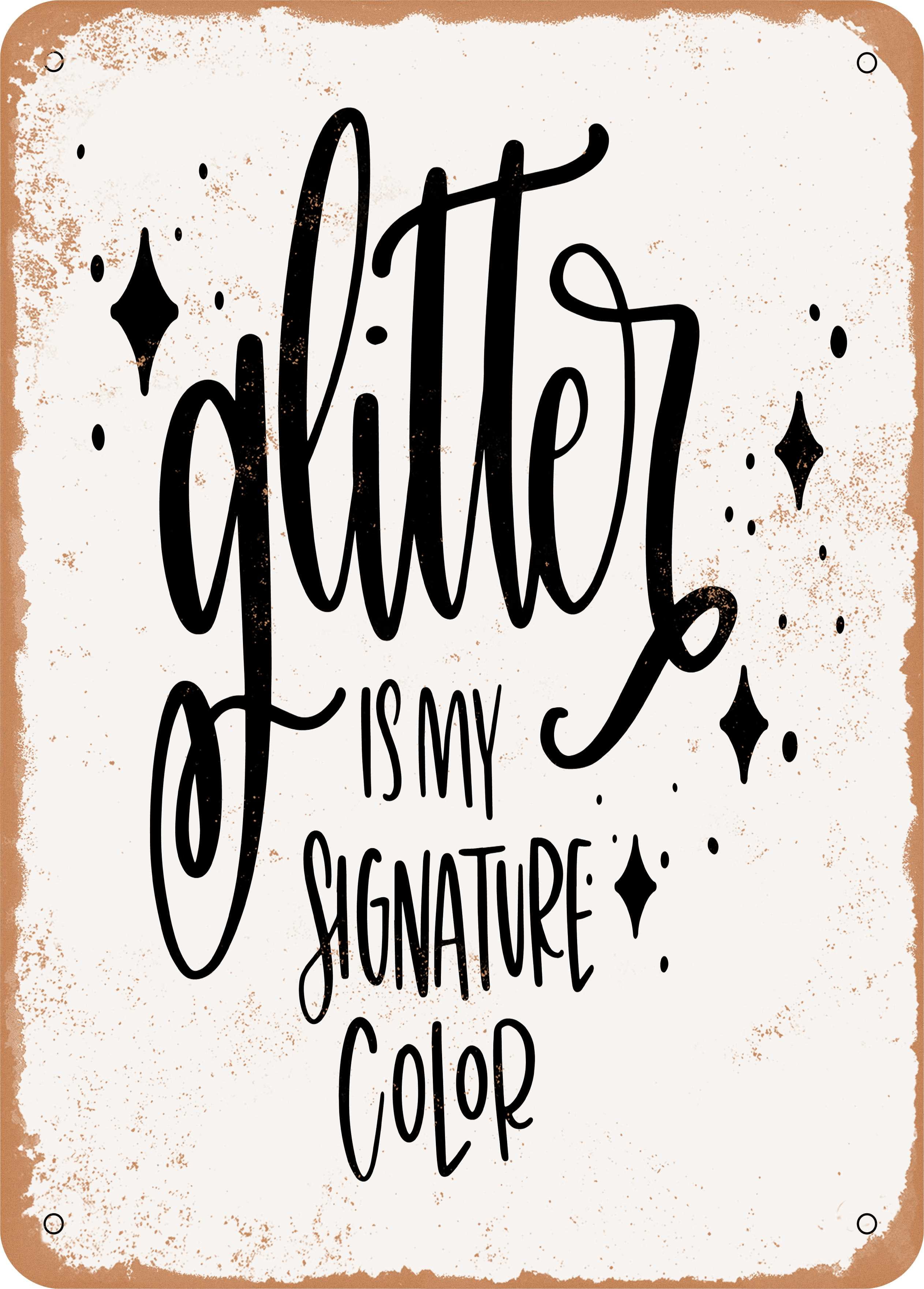 7 x 10 METAL SIGN - Signature Color - Vintage Rusty Look - Walmart.com