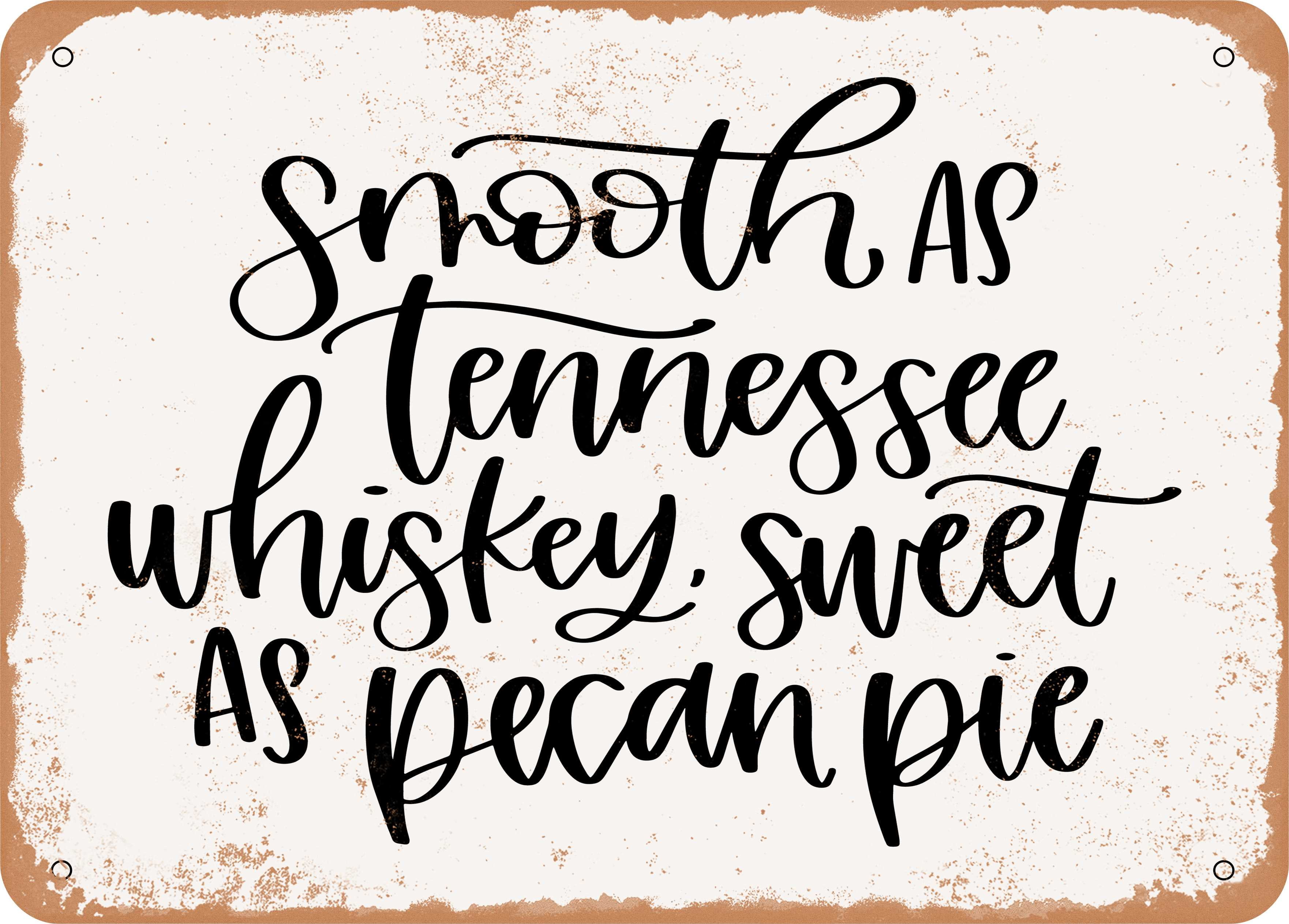 7 x 10 METAL SIGN - Smooth Sweet - Vintage Rusty Look - Walmart.com