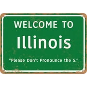 Illinois Welcome Sign