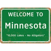 7 x 10 METAL SIGN - 1882 Northern Michigan Summer Resorts - Vintage ...