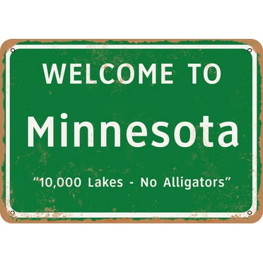 7 x 10 METAL SIGN - 1882 Northern Michigan Summer Resorts - Vintage ...