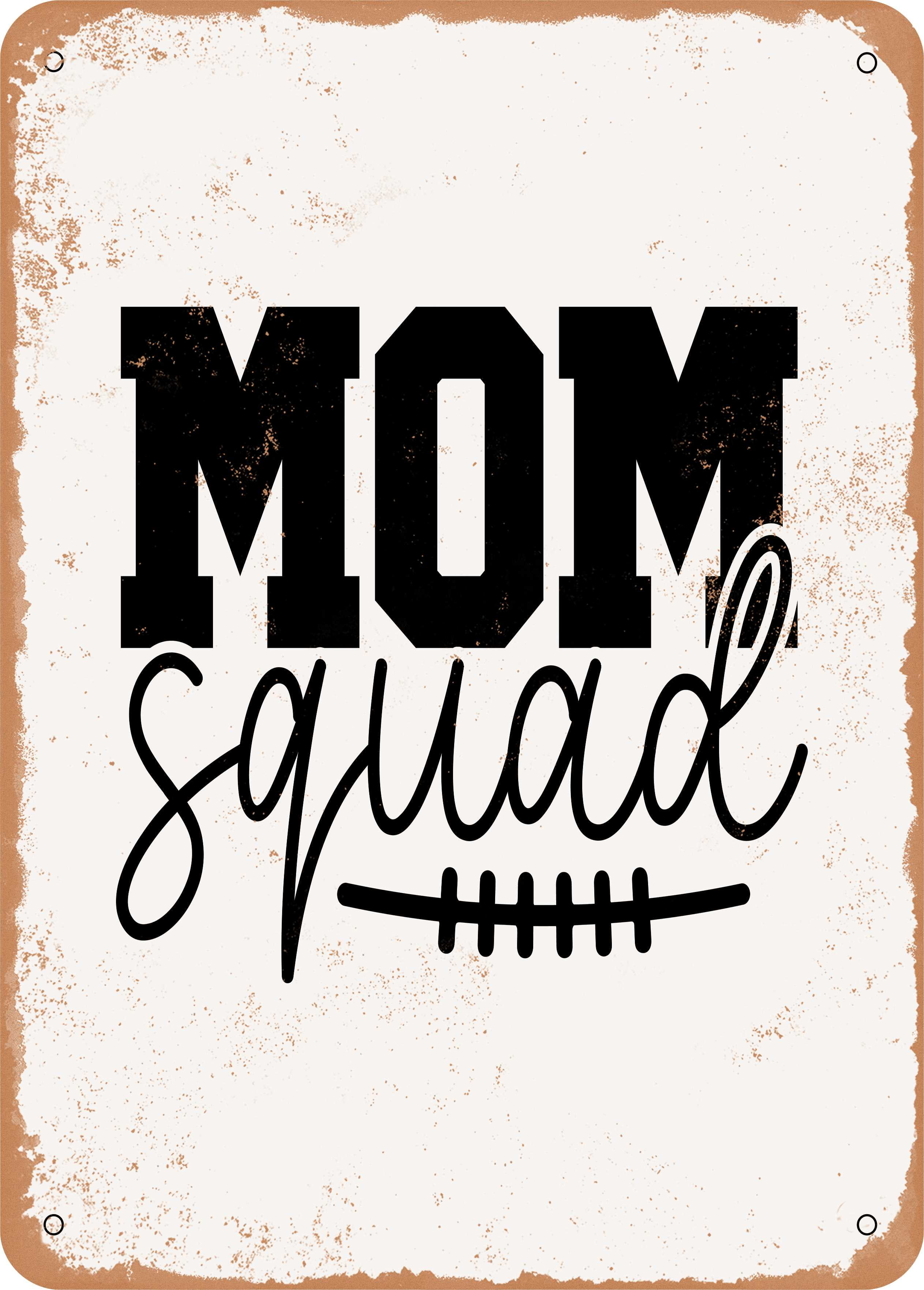 7 x 10 METAL SIGN - om Squad - Vintage Rusty Look - Walmart.com