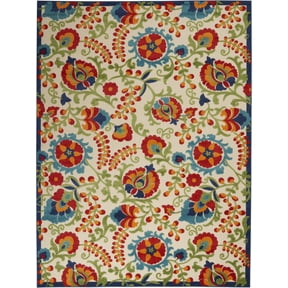 Couristan Inlet Lavalette Pebble Indoor/Outdoor Area Rug - Walmart.com