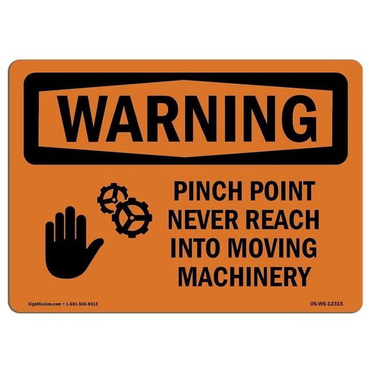 Osha Pinch Point