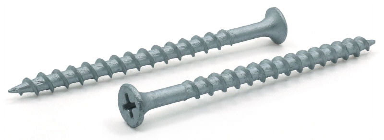 #7 x 2" Deck Screws / Phillips / Bugle Head / Steel / Dacrotized - 2500 ...