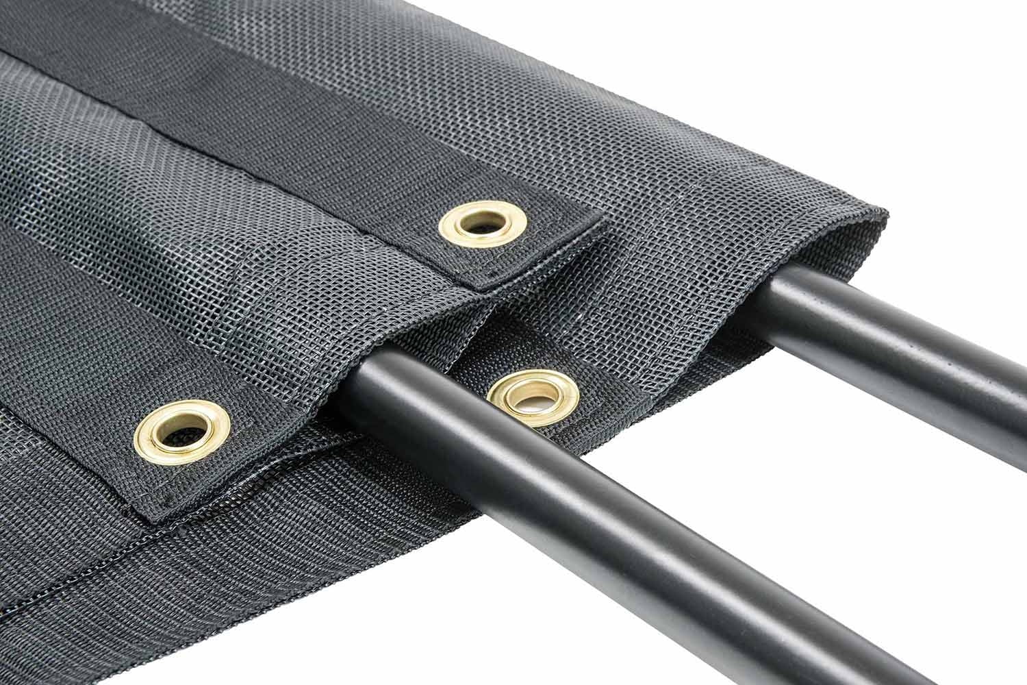 7' x 24' Dump Truck Vinyl Coated Mesh Tarps Cover with 5 Inch 18oz ...