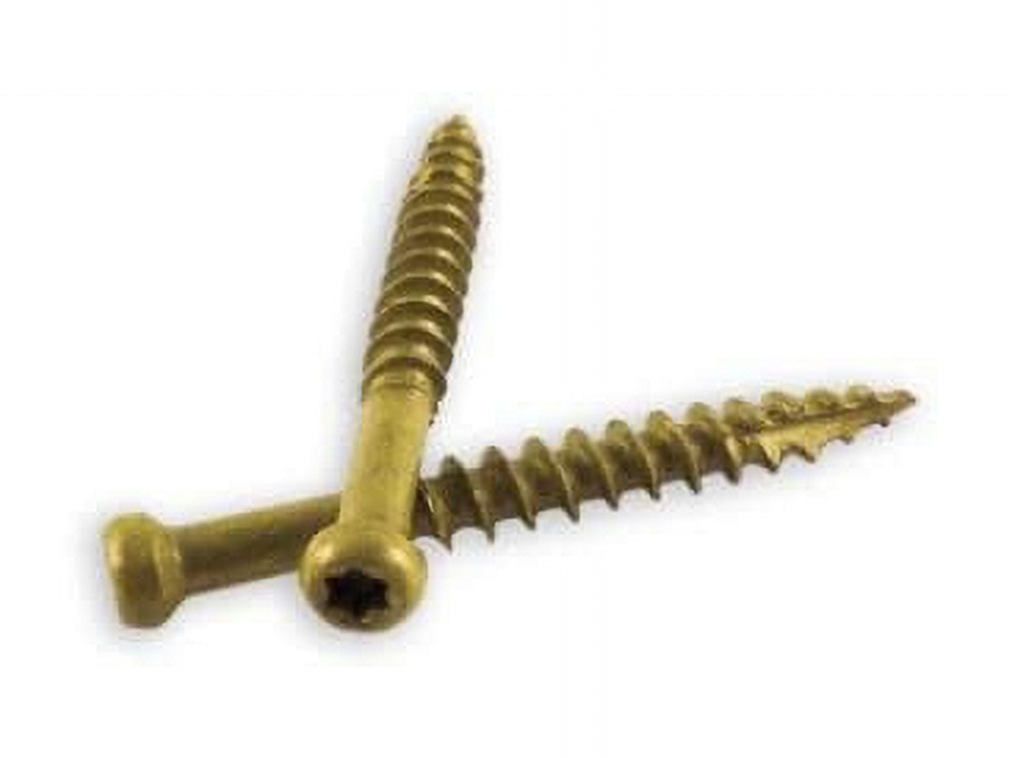 #7 x 3-1/8" Trim Head Wood Construction Screws, T10, 5LB NET WT ...