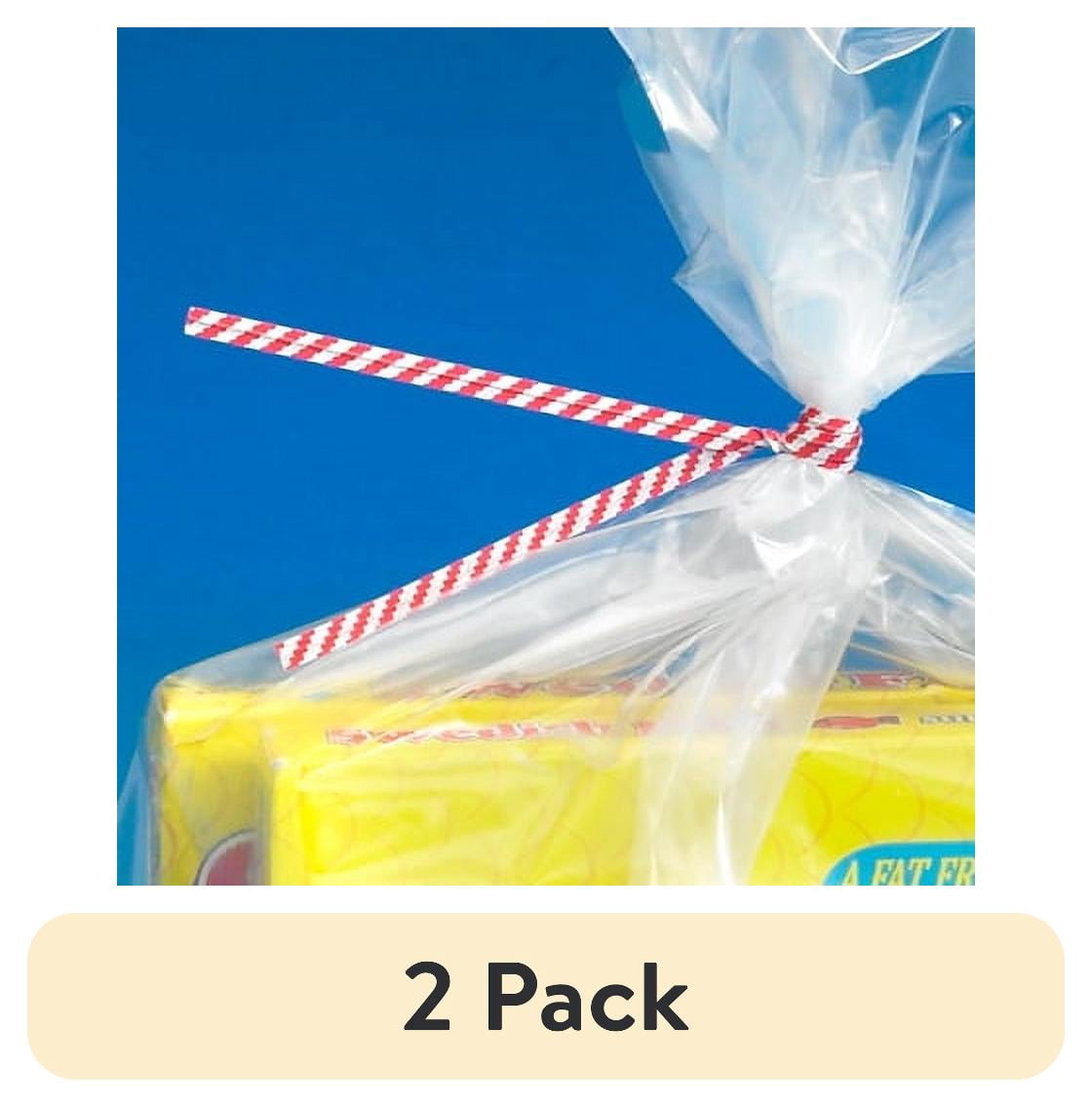 (2 pack) Box Partners PBT7CS 7 in. x .16 in. Red Candy Stripe Paper ...