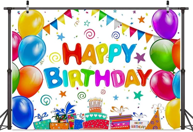 7 x 5 ft Independence Day Backdrop 2nd Second Two Birthday Red American ...