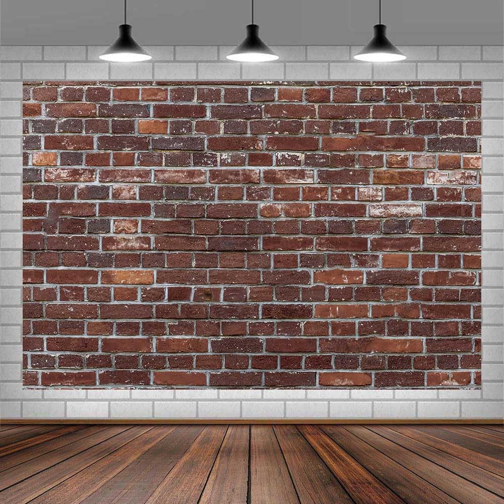 7 x 5 ftRed Brick Wall Photo Backdrop Photography Background, Vintage ...