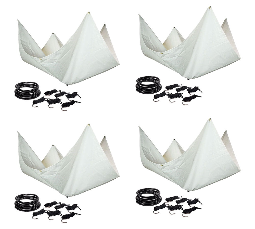 7' x 7' Drain Tarp - Roof Ceiling Leak Drip Diverter Tarp Heavy Duty ...
