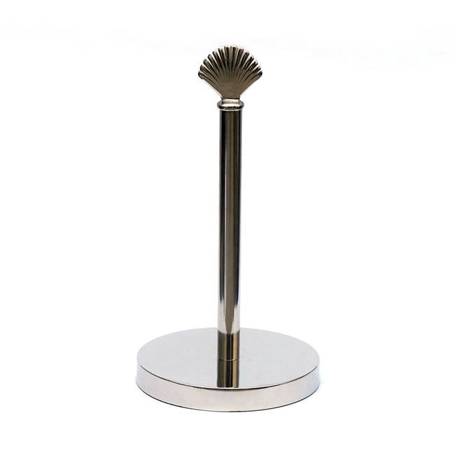 7 x 7 x 16 in. Chrome Sea Shell Paper Towel Holder - Walmart.com