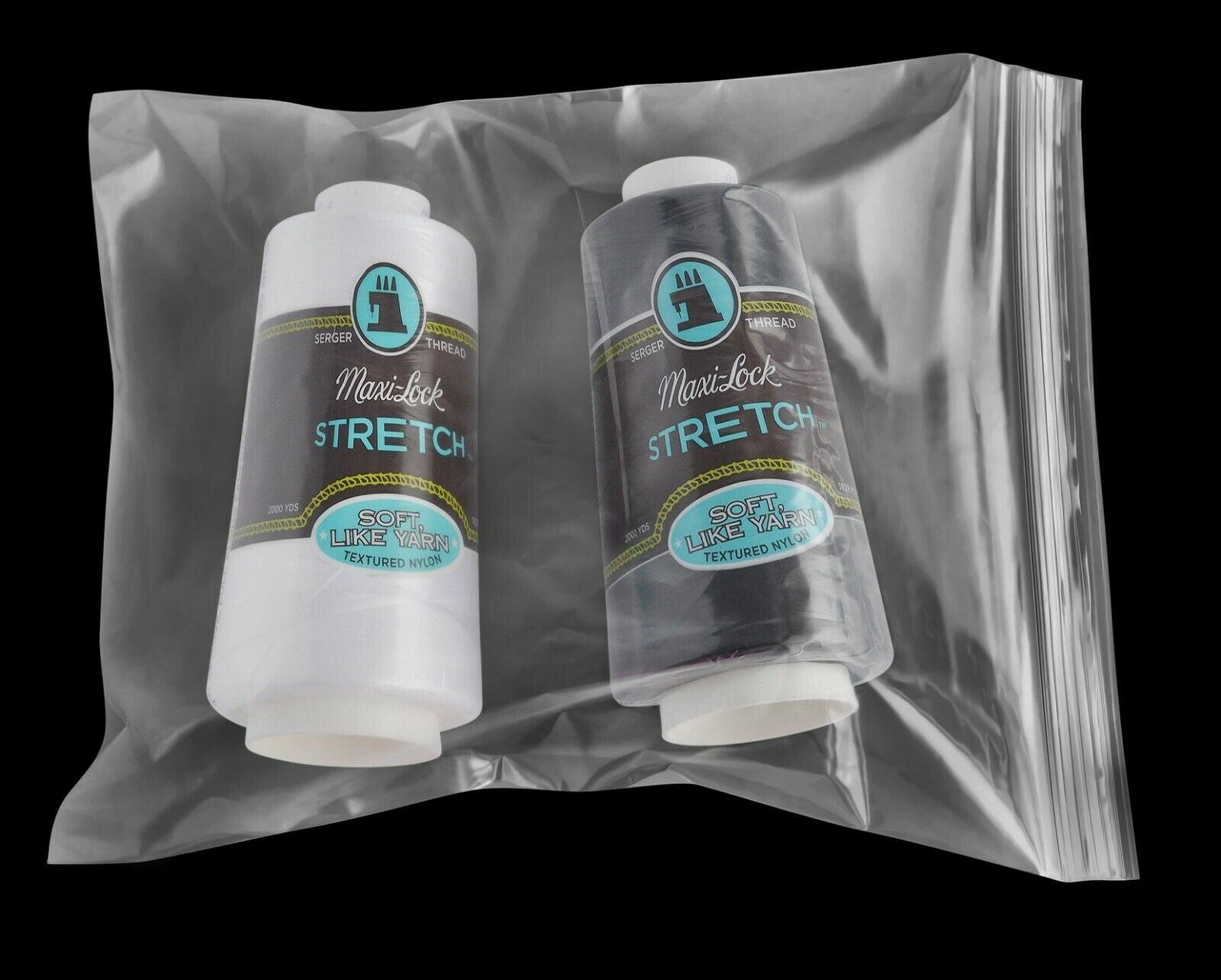 7" x 8" Clear Reclosable Poly Bags 2 Mil Top Seal Plastic Zip Lock 500 ...