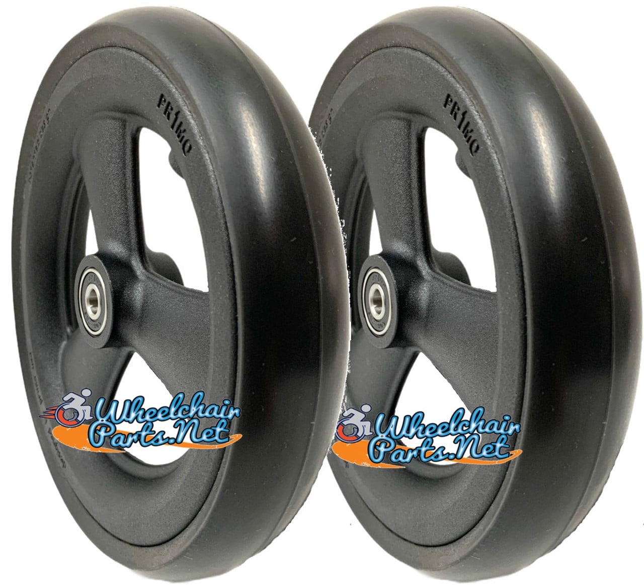 7"x1" Composite Wheel With Polyurethane Tire with 5/16" bearings. Price ...