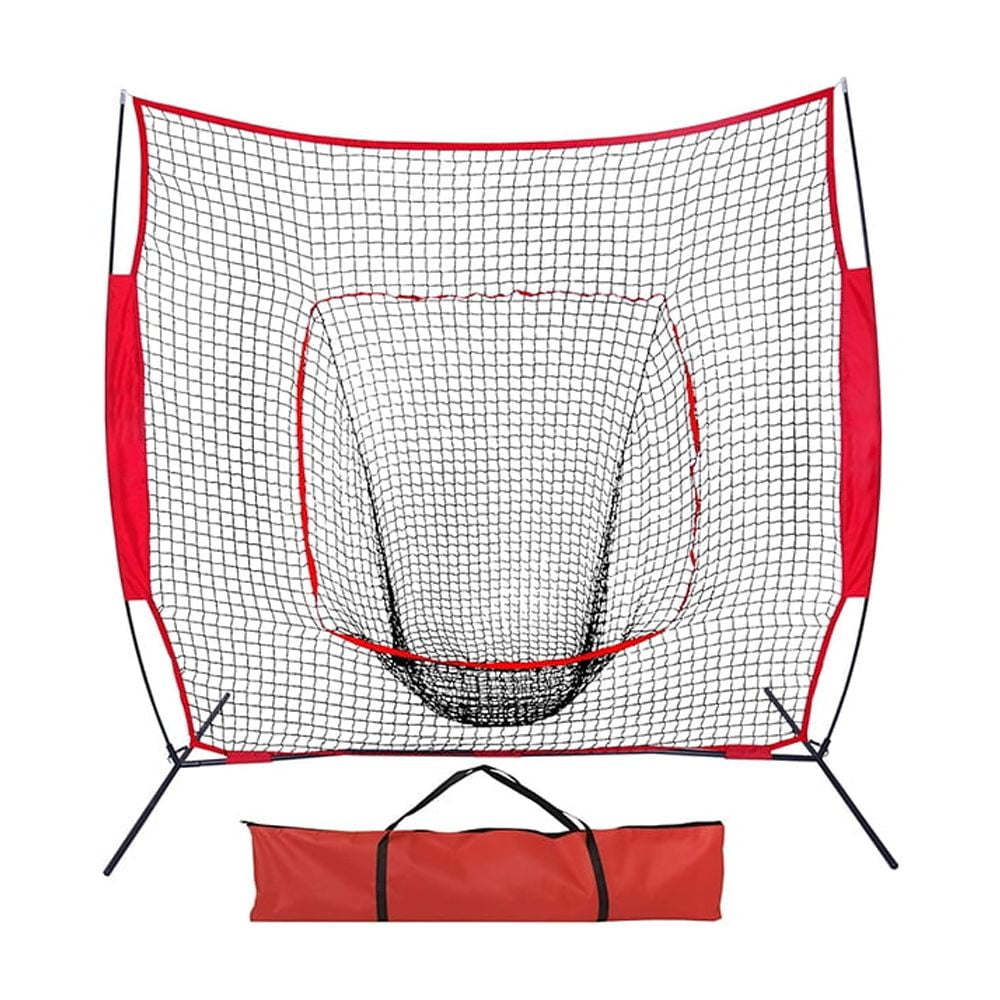 7"x7" Baseball Softball Practice Net Hitting Batting Catching Pitching ...