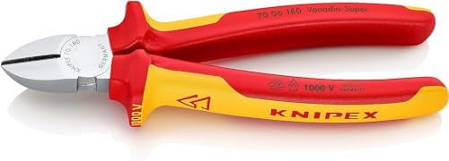 70 06 180 Diagonal Cutter 7,09" chrome plated/VDE-tested - Walmart.com