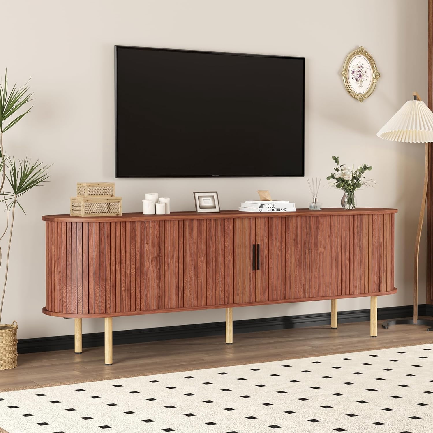 Contemporary Tv Console Table