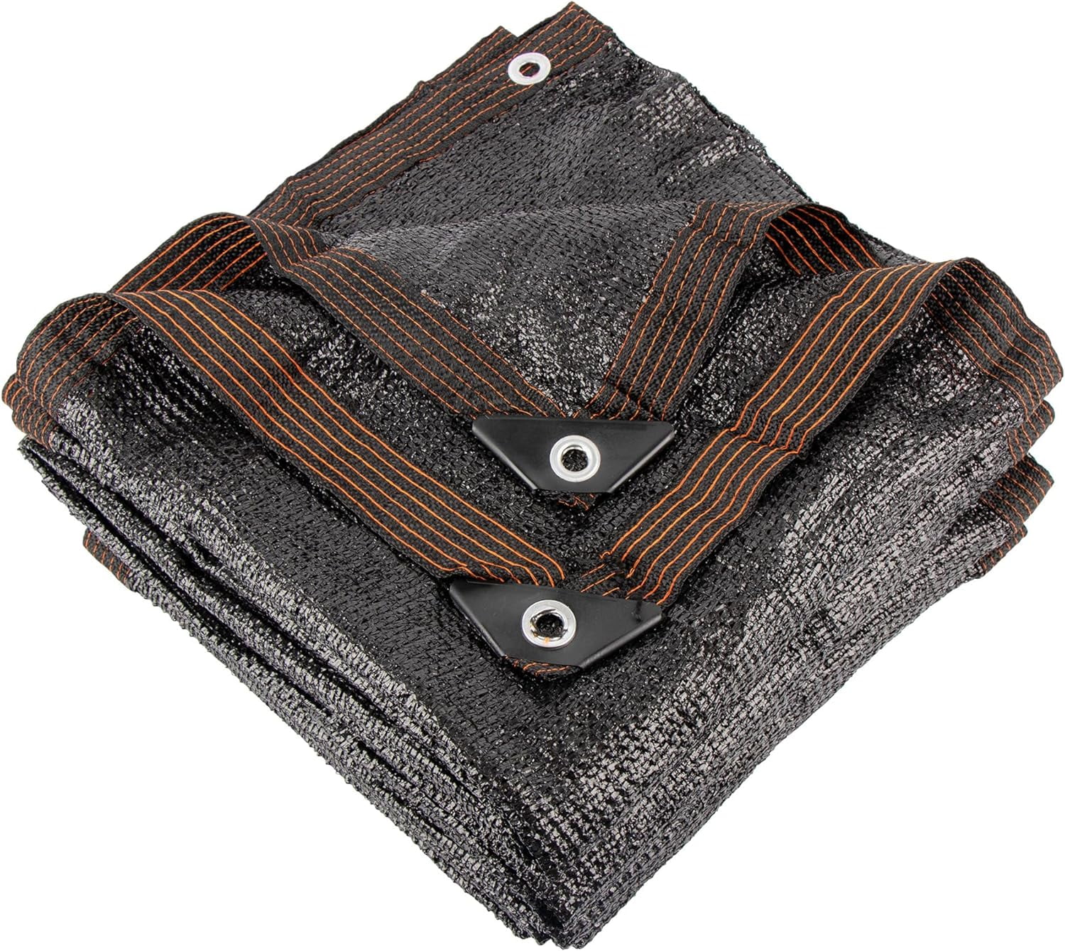 70% 14 X 20 FT Black Shade Cloth, Outdoor Sunblock Shade Cloth with ...