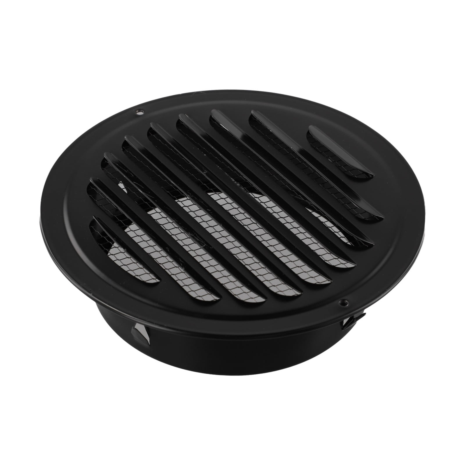 70-200mm Round Stainless Steel Black Round Vent Grille Range Hood ...