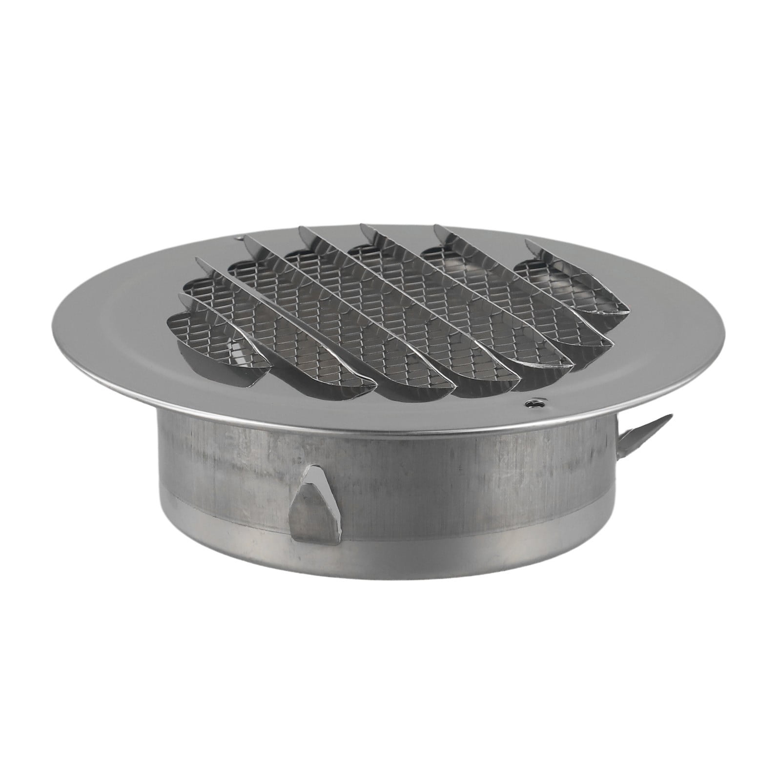 70-300MM Round Stainless Steel Vent Grille Exterior Wall Duct ...