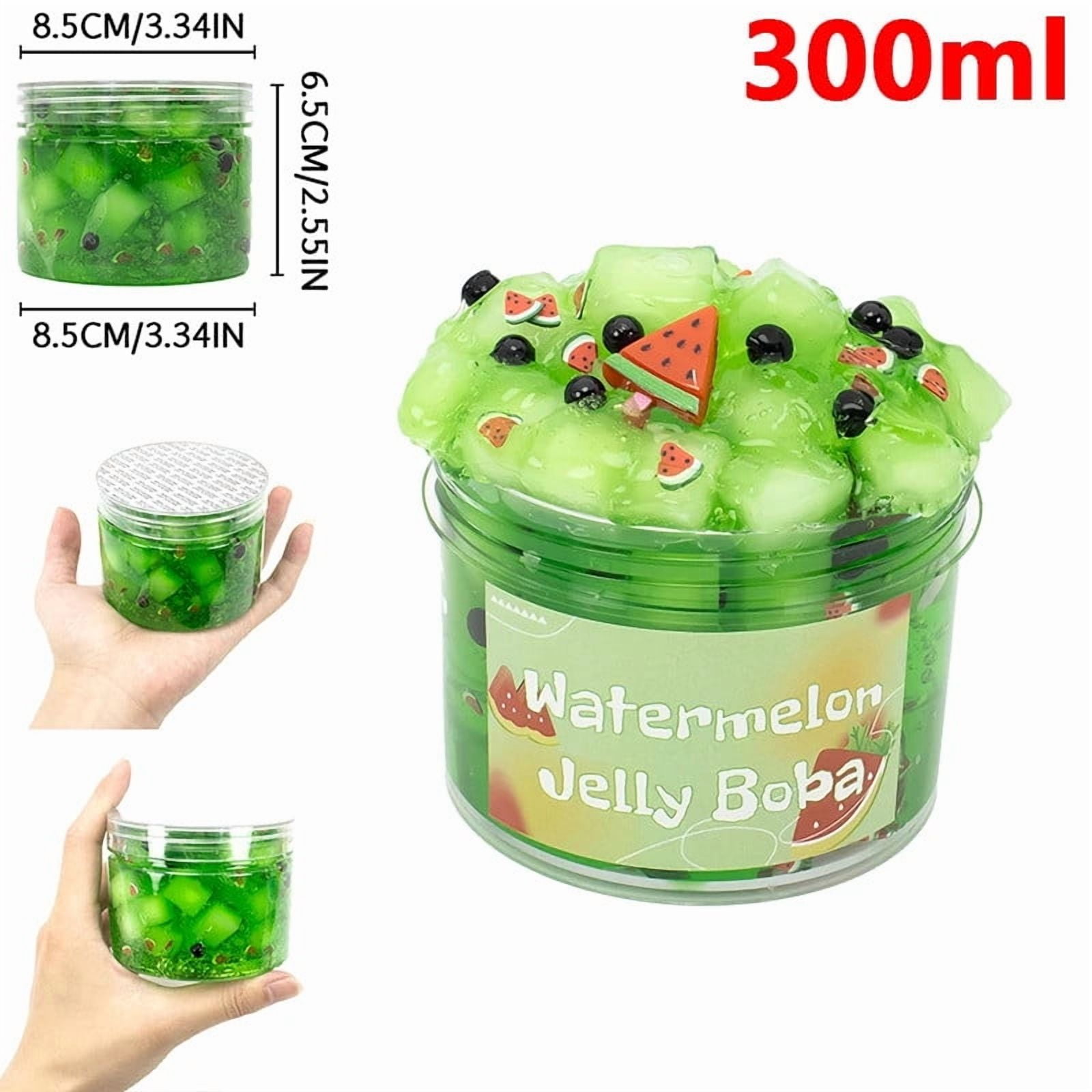 Premade Jelly Cube Slime Set 70ml 300ml Big Size Crunchy Crystal Slime ...