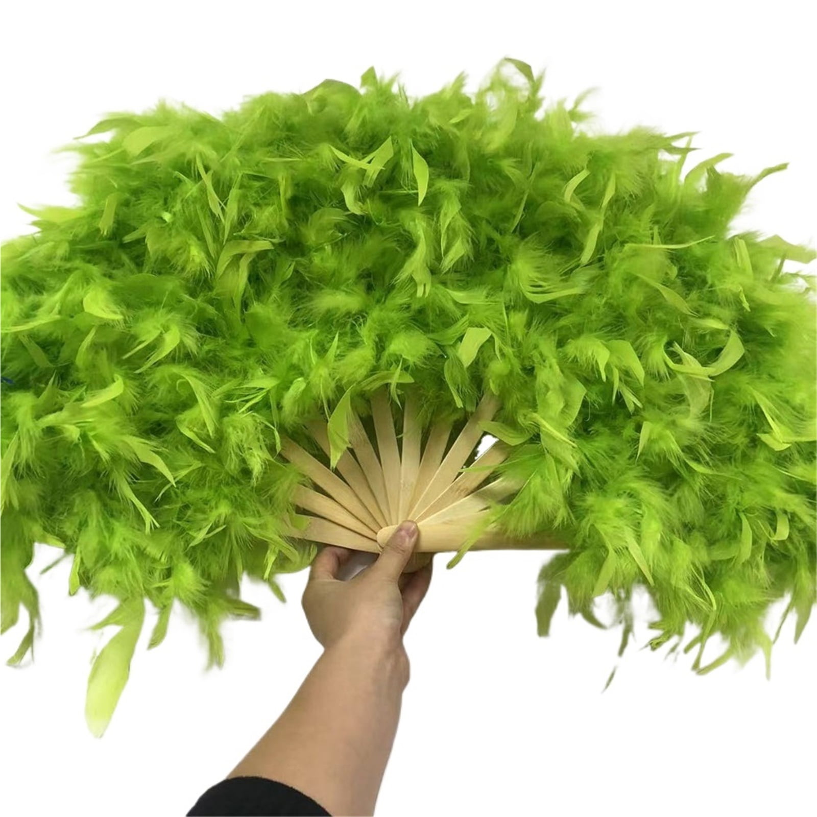 70*40cm Large Feather Fan Stage Performance Dance Fan Photography Props ...
