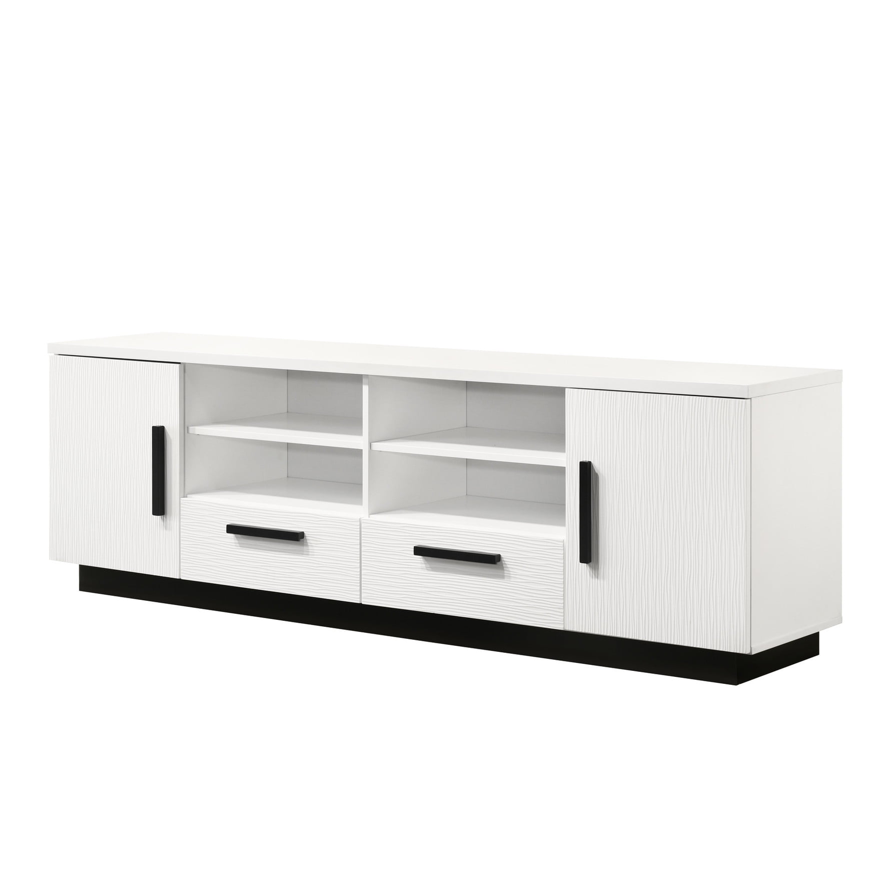 70.5 - inch TV Stand with Drawers and Adjustable - Shelf Cabinets ...