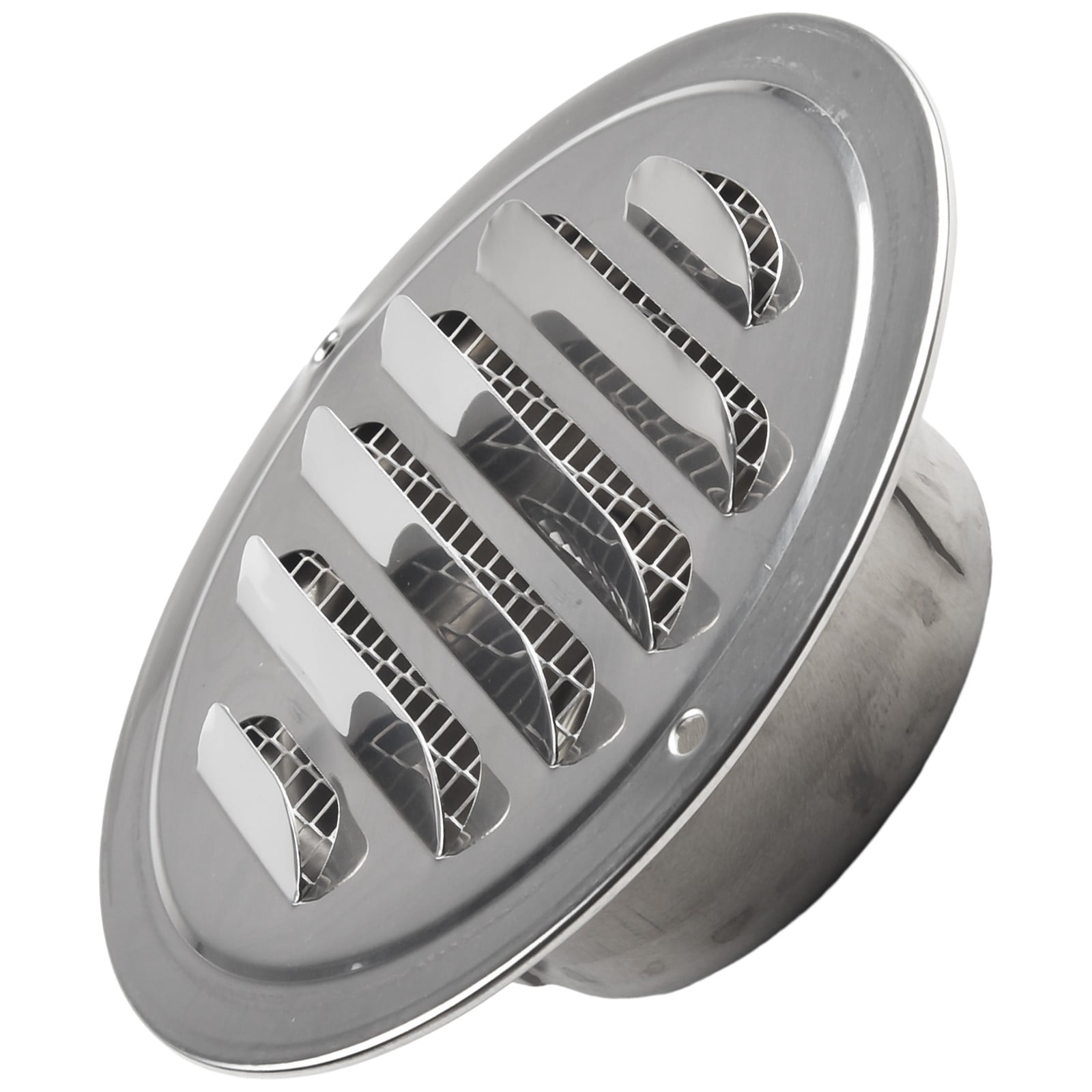 70-75mm Round Stainless-Steel Vent Grille Exterior Wall Duct ...