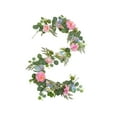 70.86in Artificial Flower Garland Rose Gypsophila Greenery Vine for ...