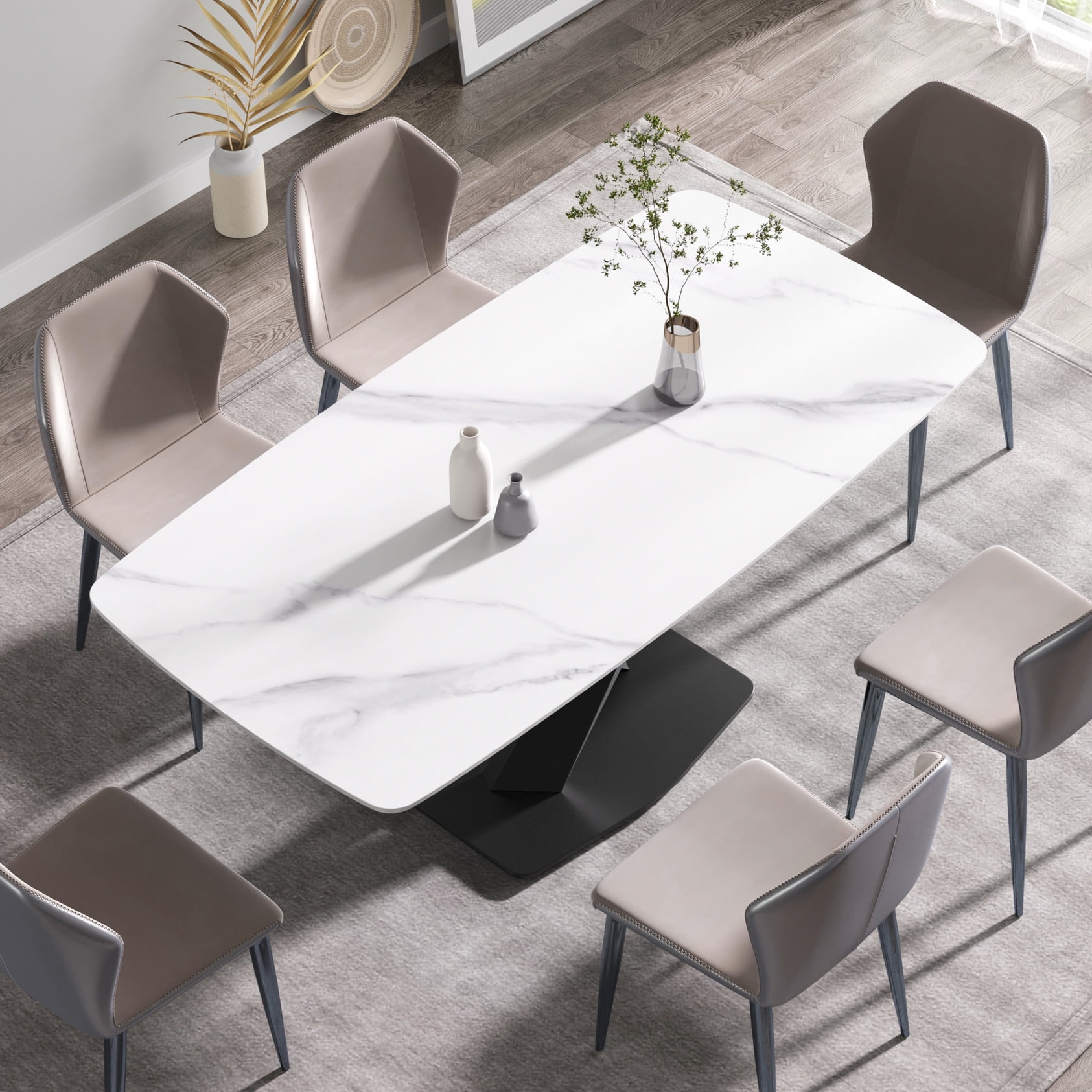 70.87" Long Sintered Stone Table | Large - scale Dining | Stable X ...