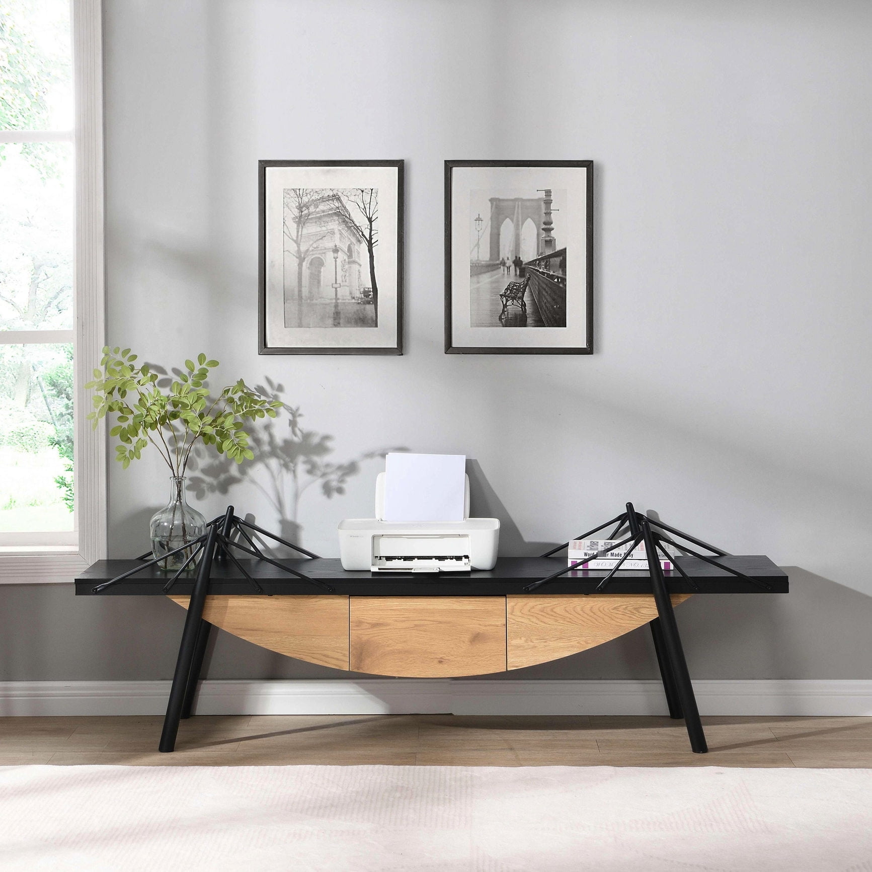 70.87-inch Nautical TV Stand with Storage - Keep Your Living Room ...