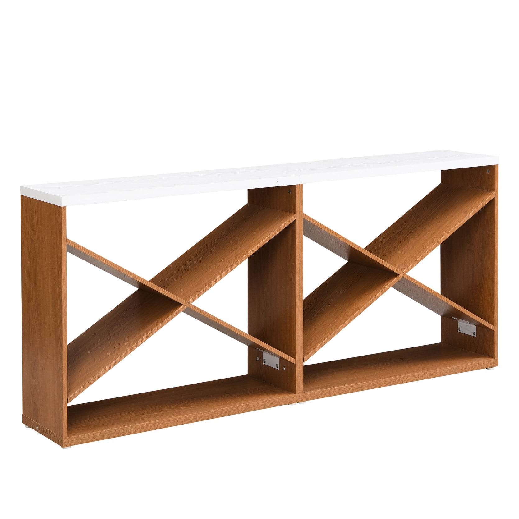 70.87-inch Rectangular MDF Console Table | For Entryway, Living Room ...