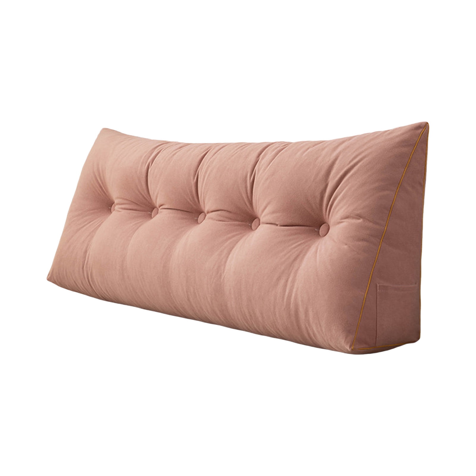 70.87"x19.69"x7.87" Twin Size Detachable Velvet Soft Triangular Wedge ...