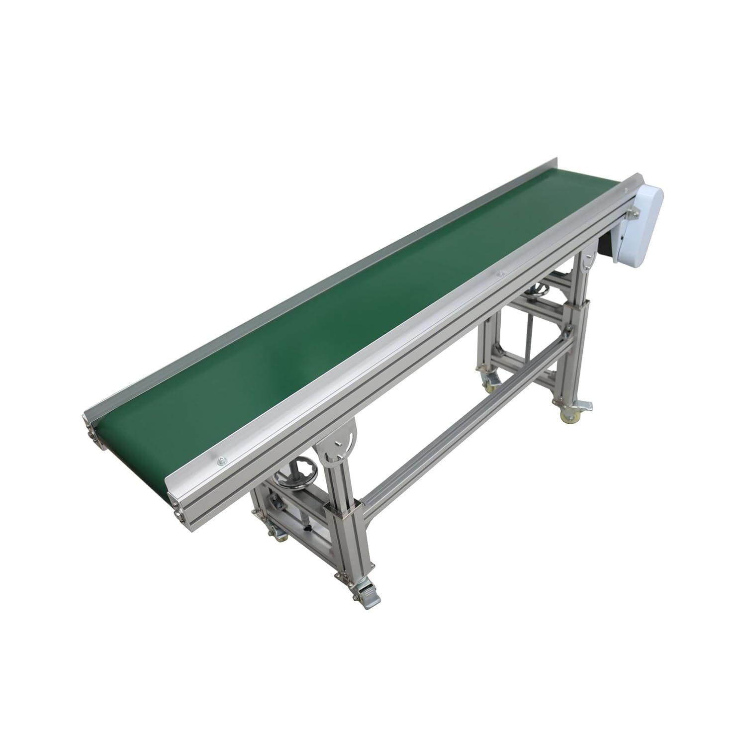 70.9″ * 15.7″ PVC Conveyor Machine Green PVC Belt Aluminum Alloy Body ...