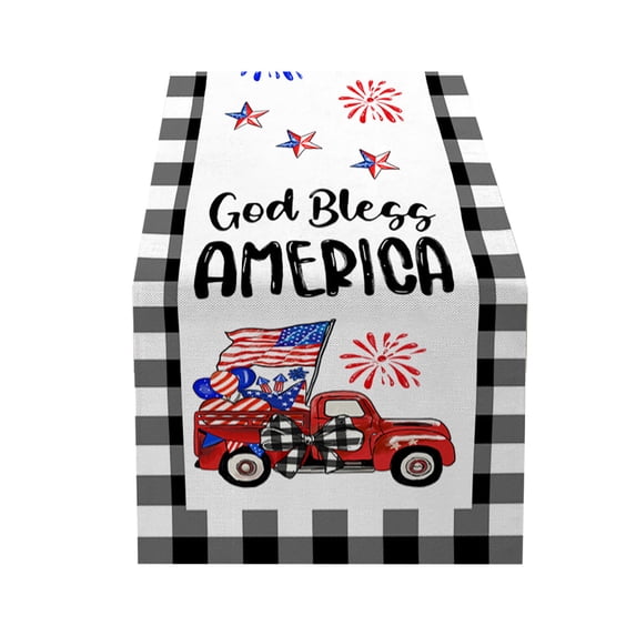 70.9 Inches Independence Day Table Flag Independence Day Restaurant ...