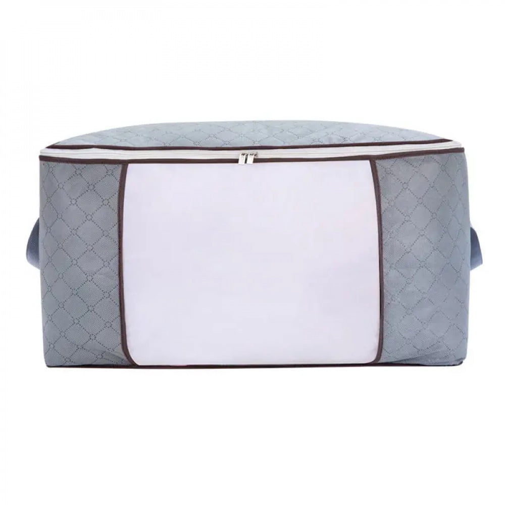 70/90L Large Capacity Clothes Storage Bag Foldable Blanket Storage ...