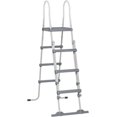 70" Above Ground Swimming Pool Ladder, A-Frame Deck Ladder with Top ...