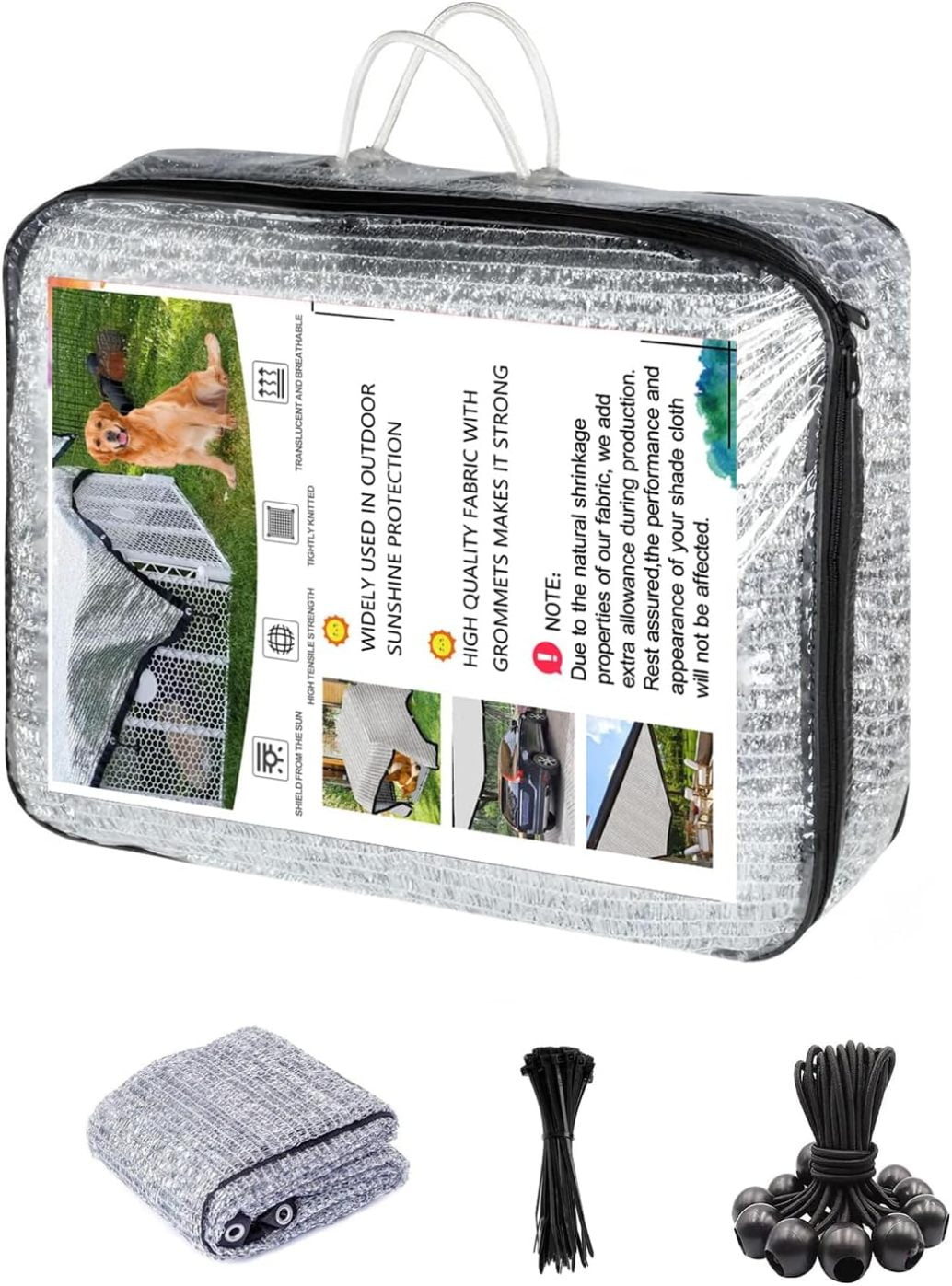 70% Aluminet Shade Cloth Reflective Sun Shade, Heat Blocker for ...