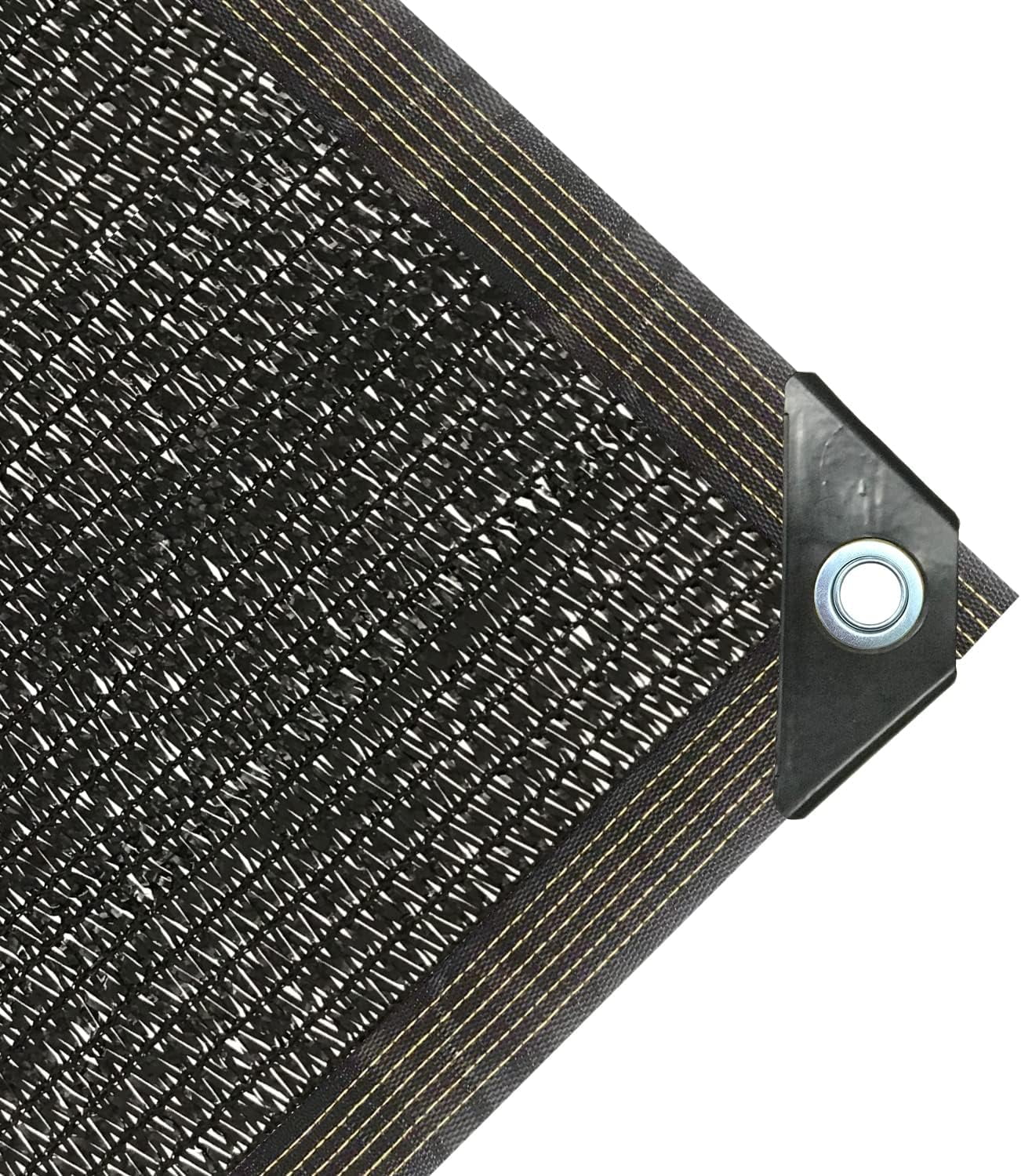 70% Black Shade Cloth with Grommets, 10 x 12 FT Garden Sunblock Mesh ...
