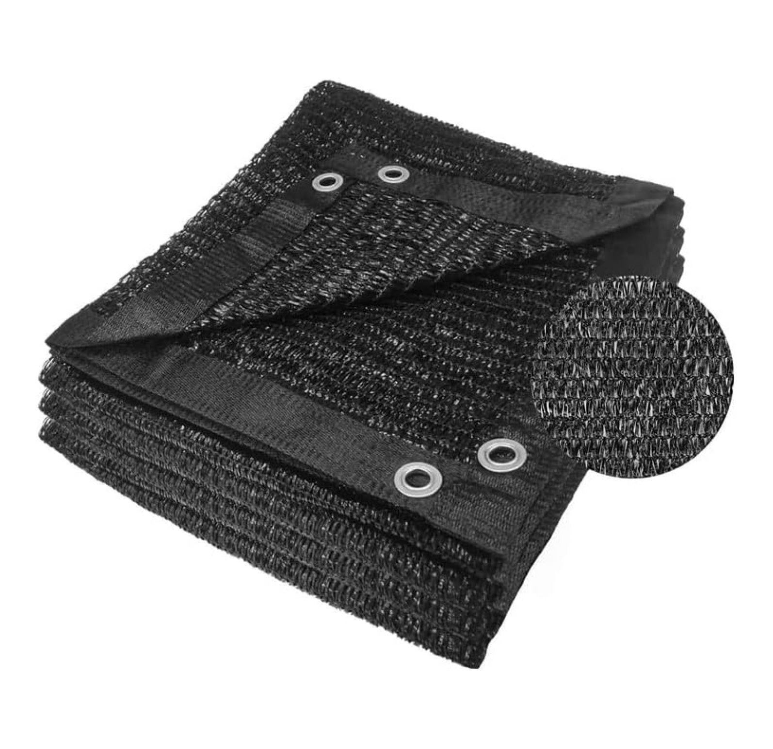 70% Black Shade Cloth, Resistant Garden Sun Shade Netting 13 x 16 FT ...
