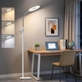 70" Bright LED Floor Lamp for Living Room, Dimmable Standing Tall Lamps ...