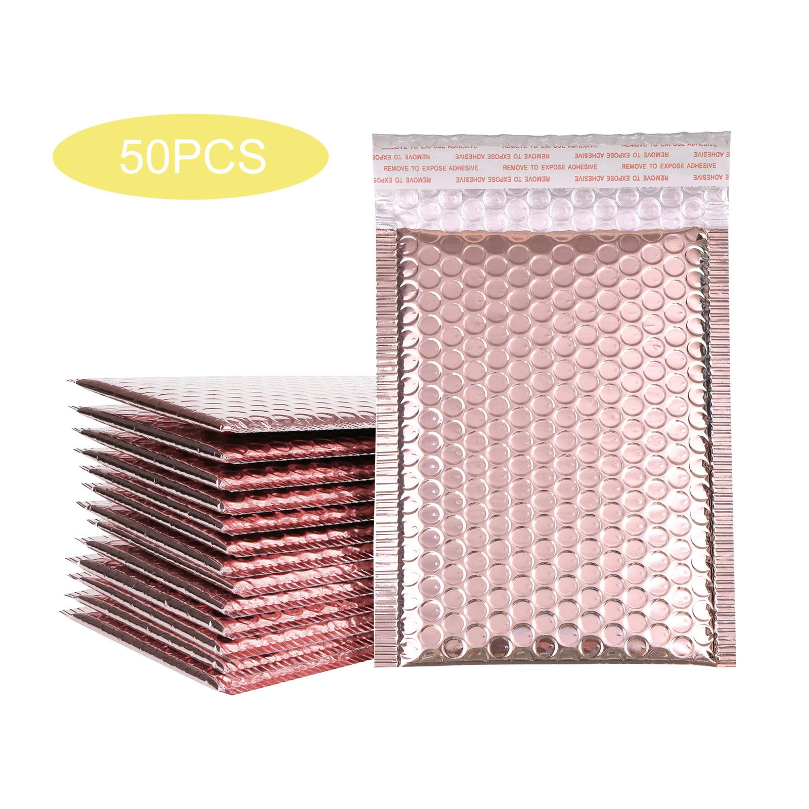 6×8" Inch Bubble Mailers 50 Pack Small Bubble Mailers Waterproof Padded ...