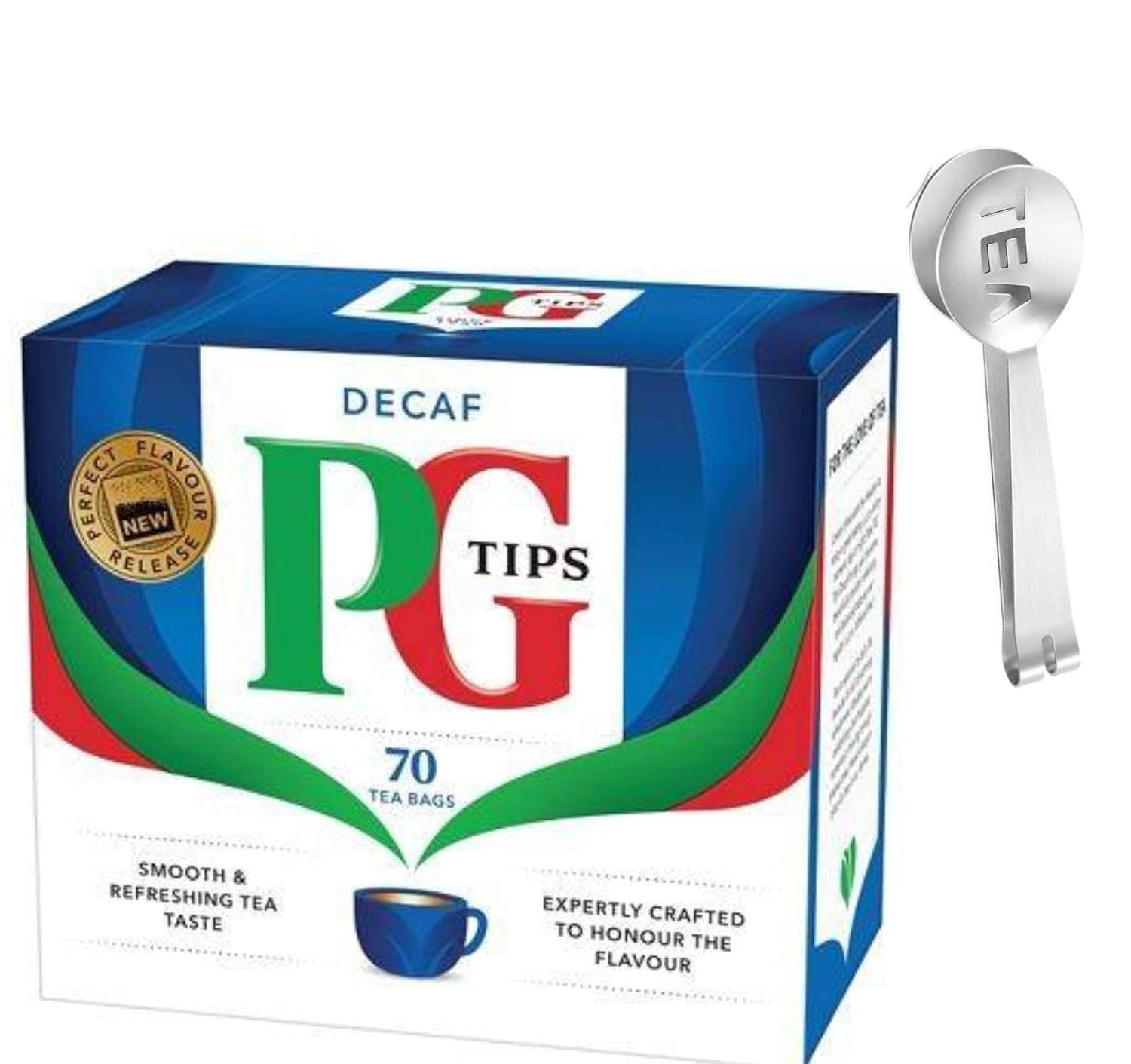 70 Decaf Original Tea Bags from Great Britain + Tea Bag Spoon - Walmart.com