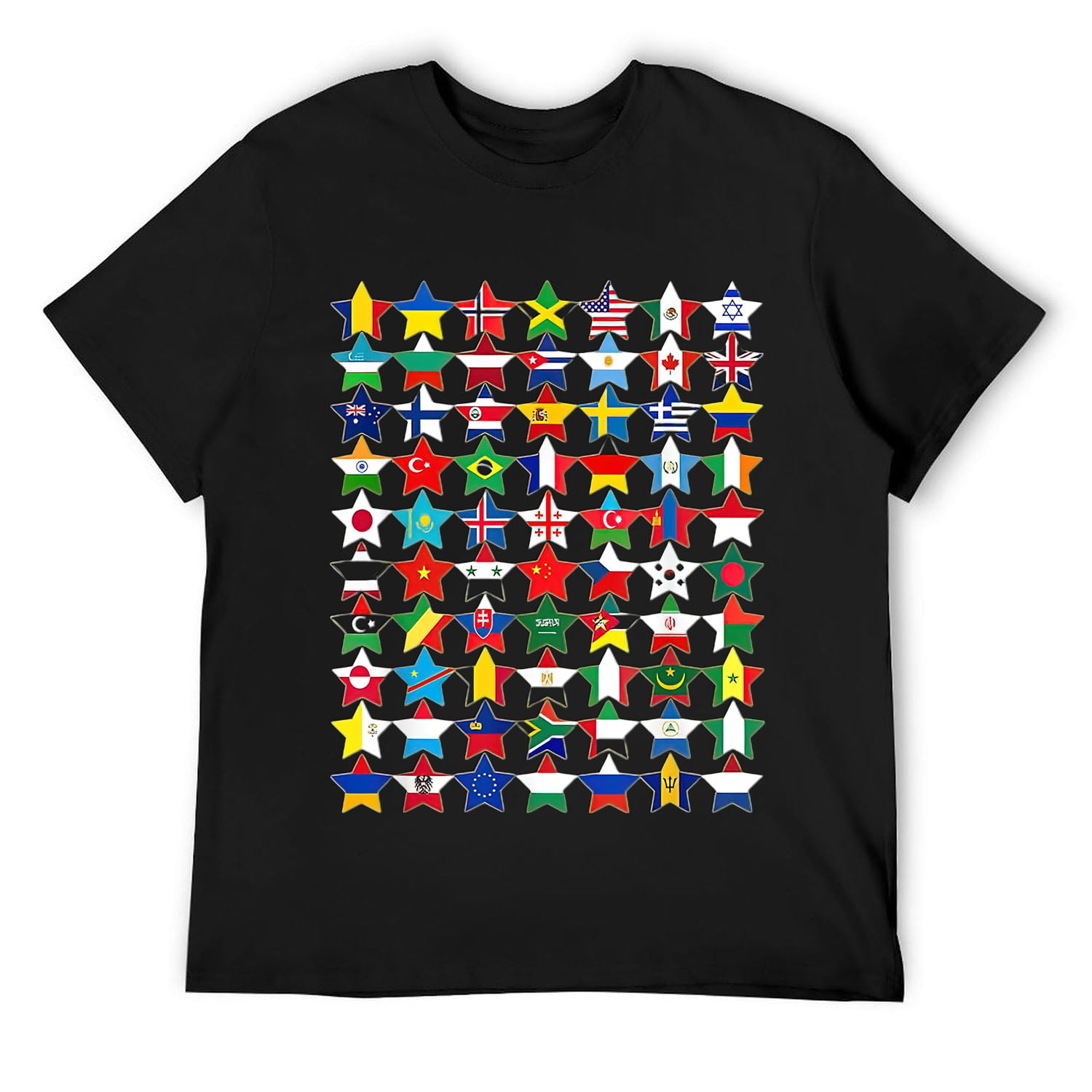 70 Flags of the Countries of the World T-Shirt - Walmart.com