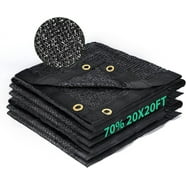 Clear Tarps Heavy Duty 14Mil Waterproof Double Sided Tarps with ...