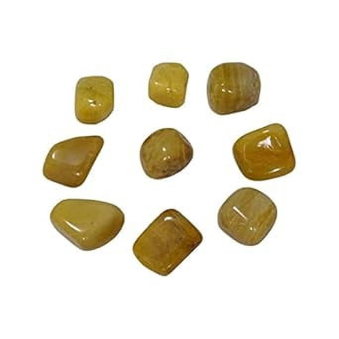 70 Grams Natural Golden Quartz Tumble Gemstone Stones Set/Lot For ...