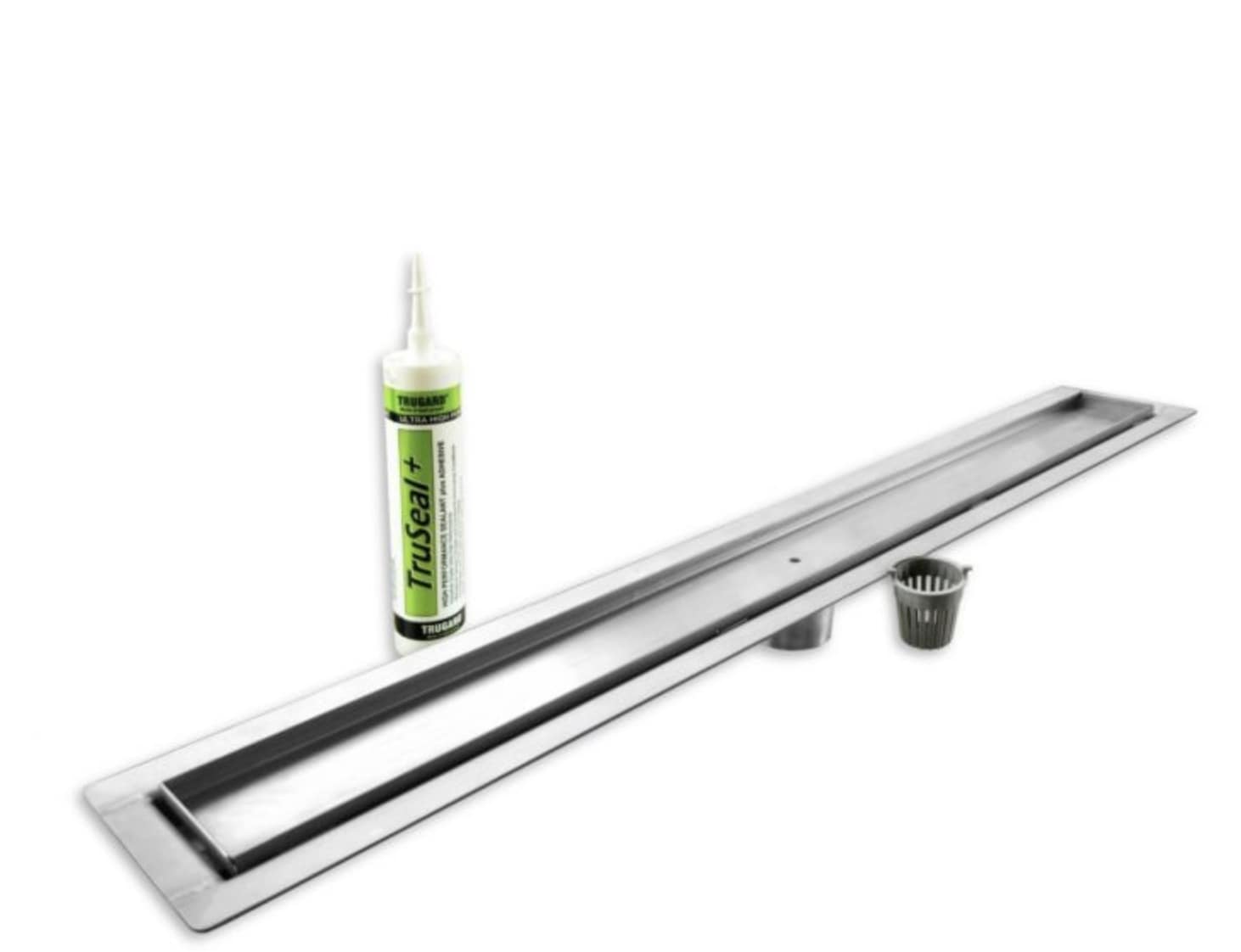 70" Grate - 72" Rough Opening - Tile-in / Tileable Linear Drain ...