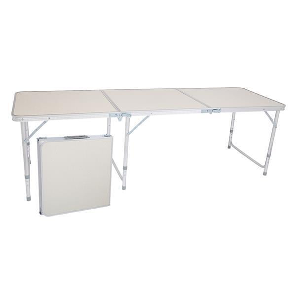 70 INCH Aluminum Folding Table,70.86 x 23.62 x 27.56 inch for Picnic ...