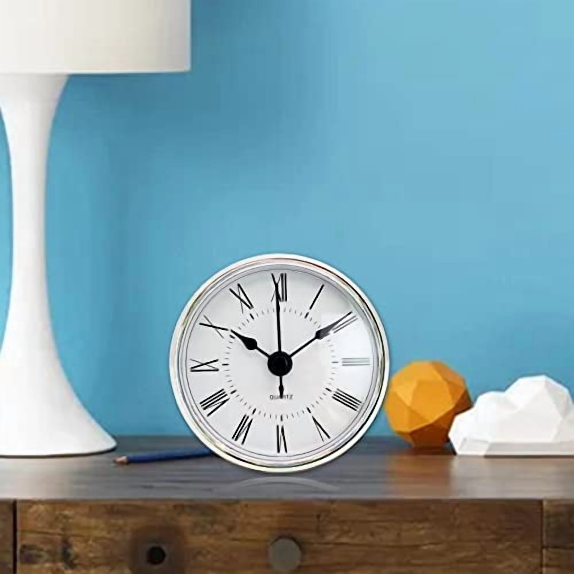 70 Mm Clock Insert Digital Round DIY Roman Numbers Clock Head Quartz ...