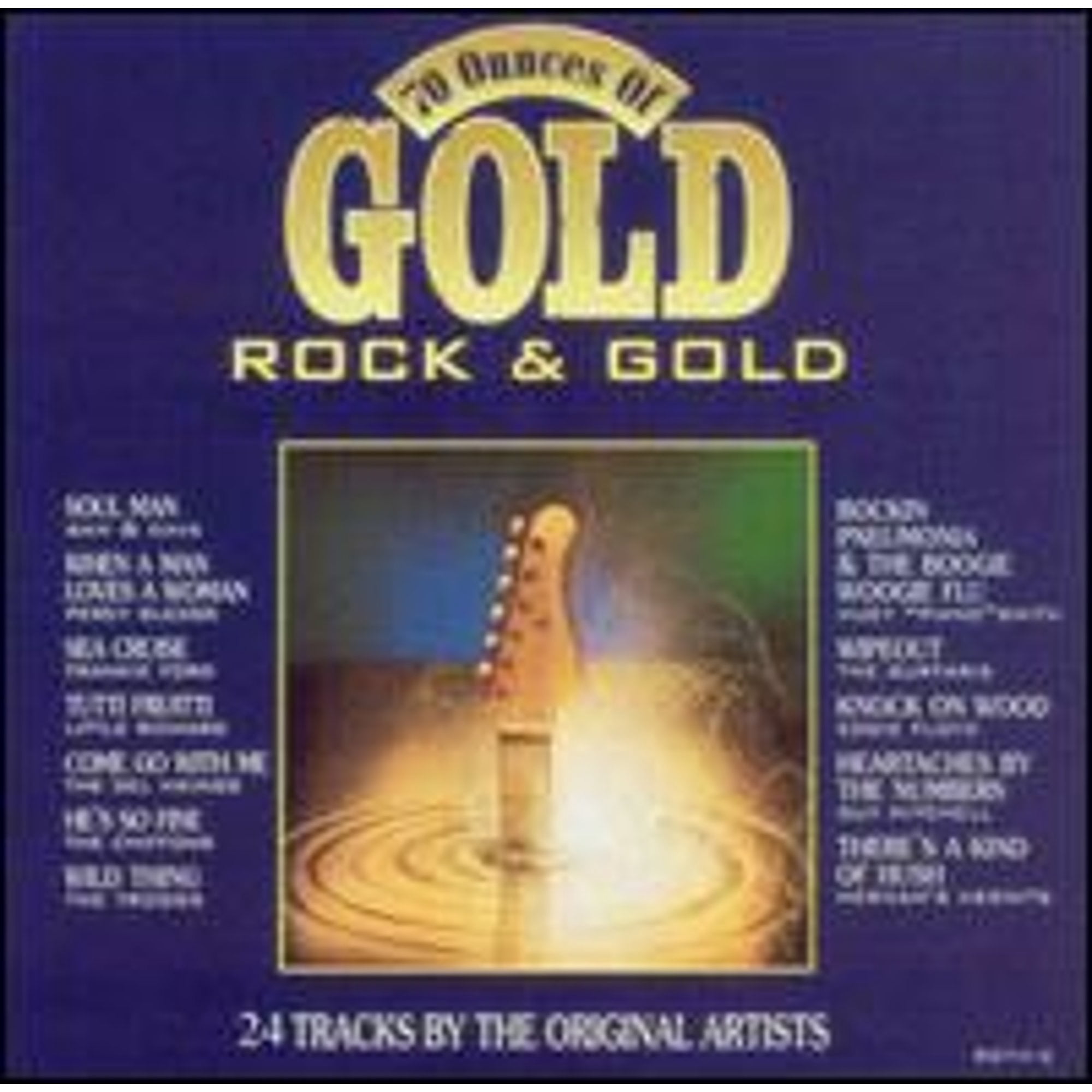 Pre-Owned 70 Ounces of Gold: Rock & Gold (CD 0071083907425) by Various ...